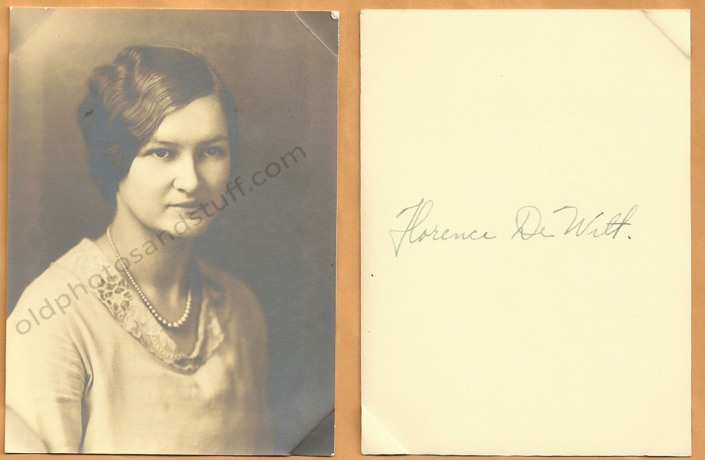 Florence DeWitt - Maine | Vintage Snapshots and Old Photos For Sale