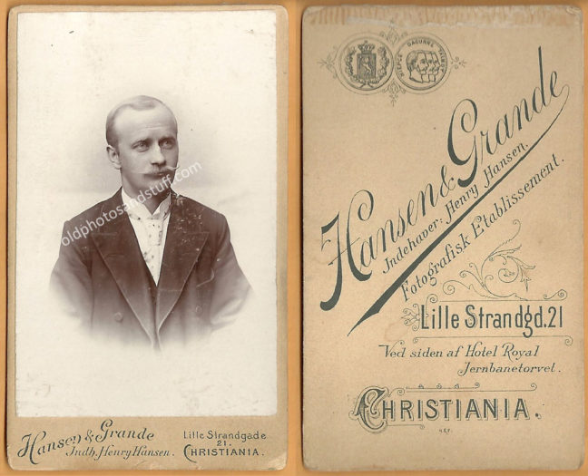 Theodore Olsen - Norway | Vintage Snapshots and Old Photos For Sale