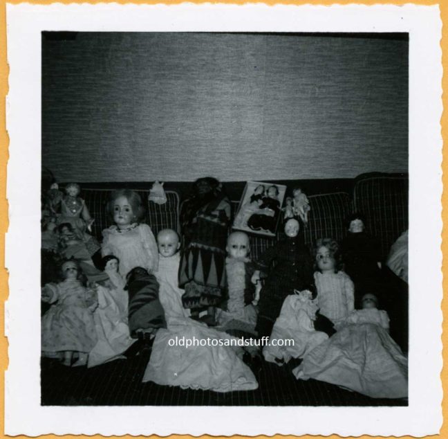 Snapshot 170 Dolls | Vintage Snapshots and Old Photos For Sale