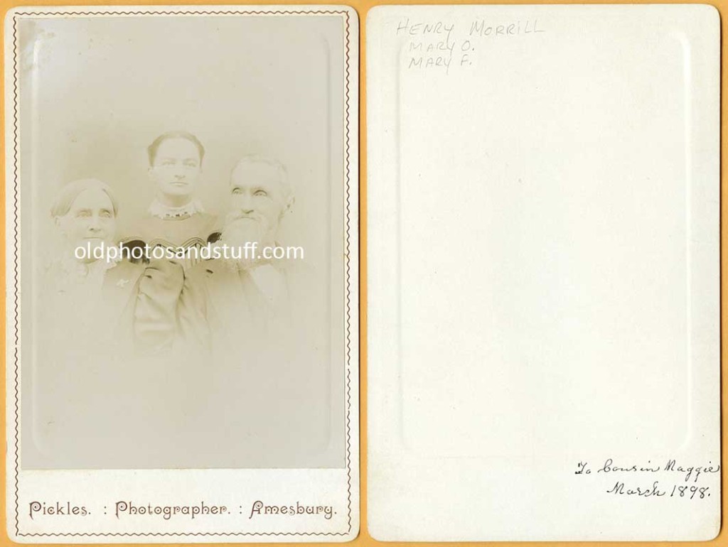 Morrill Family - MA | Vintage Snapshots and Old Photos For Sale